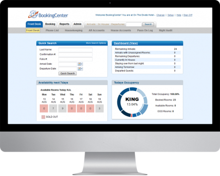 Property Management System | Hotel Reservation Software | BookingCenter PMS